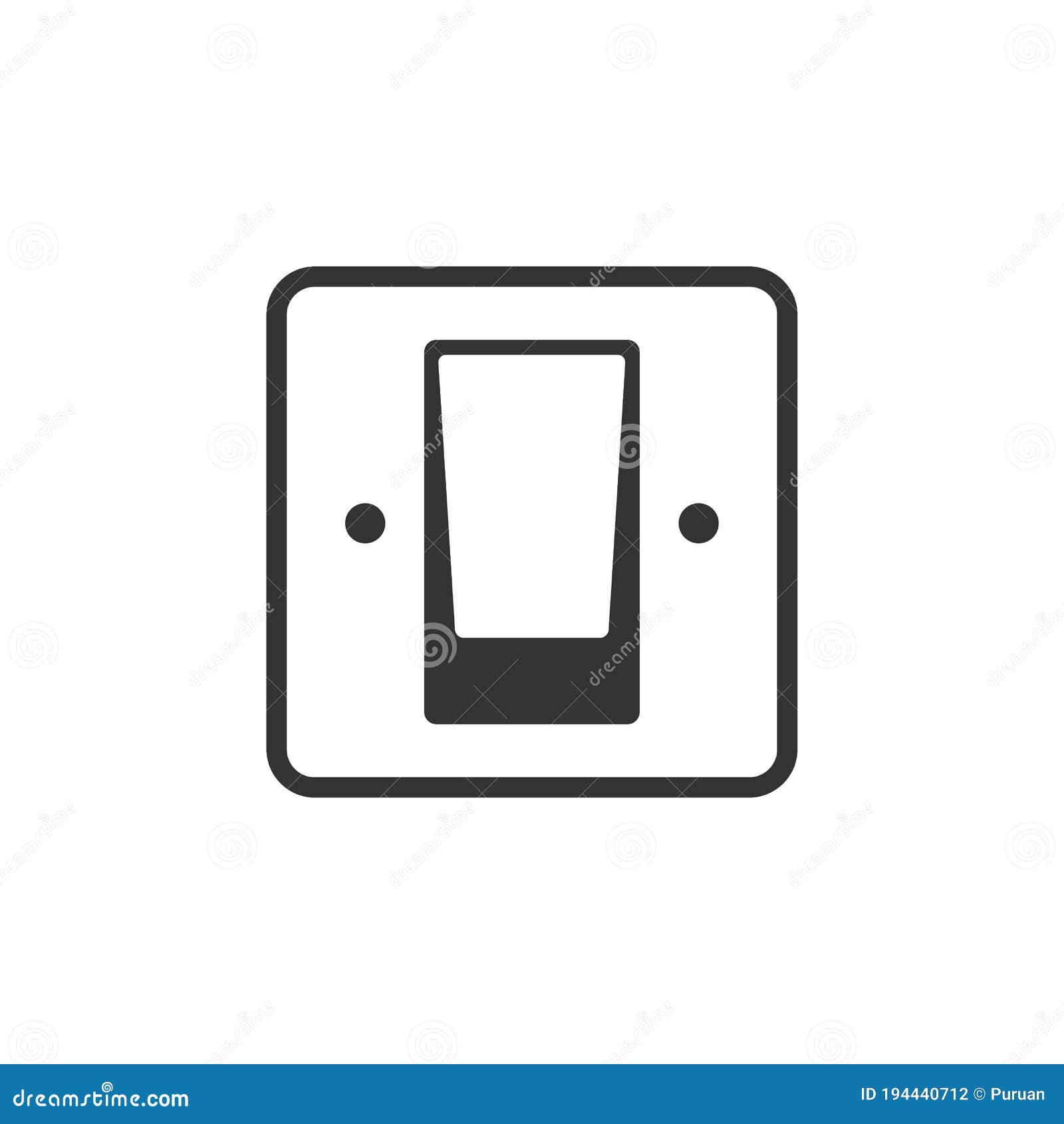BW icon - Switch stock vector. Illustration of style - 194440712