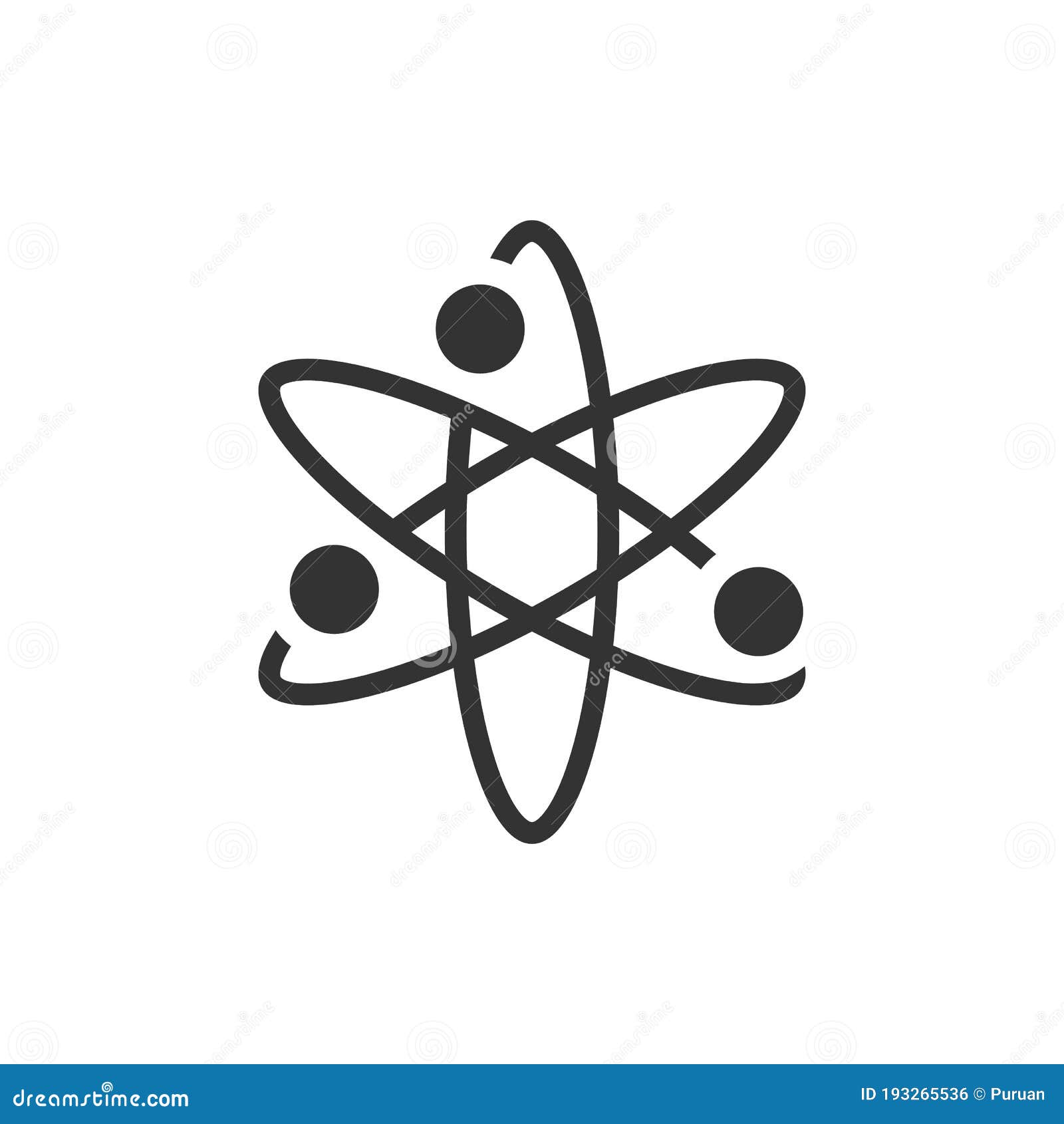 Eye Molecule Particles, Logo, Sign Design. Concept For Biometric ...