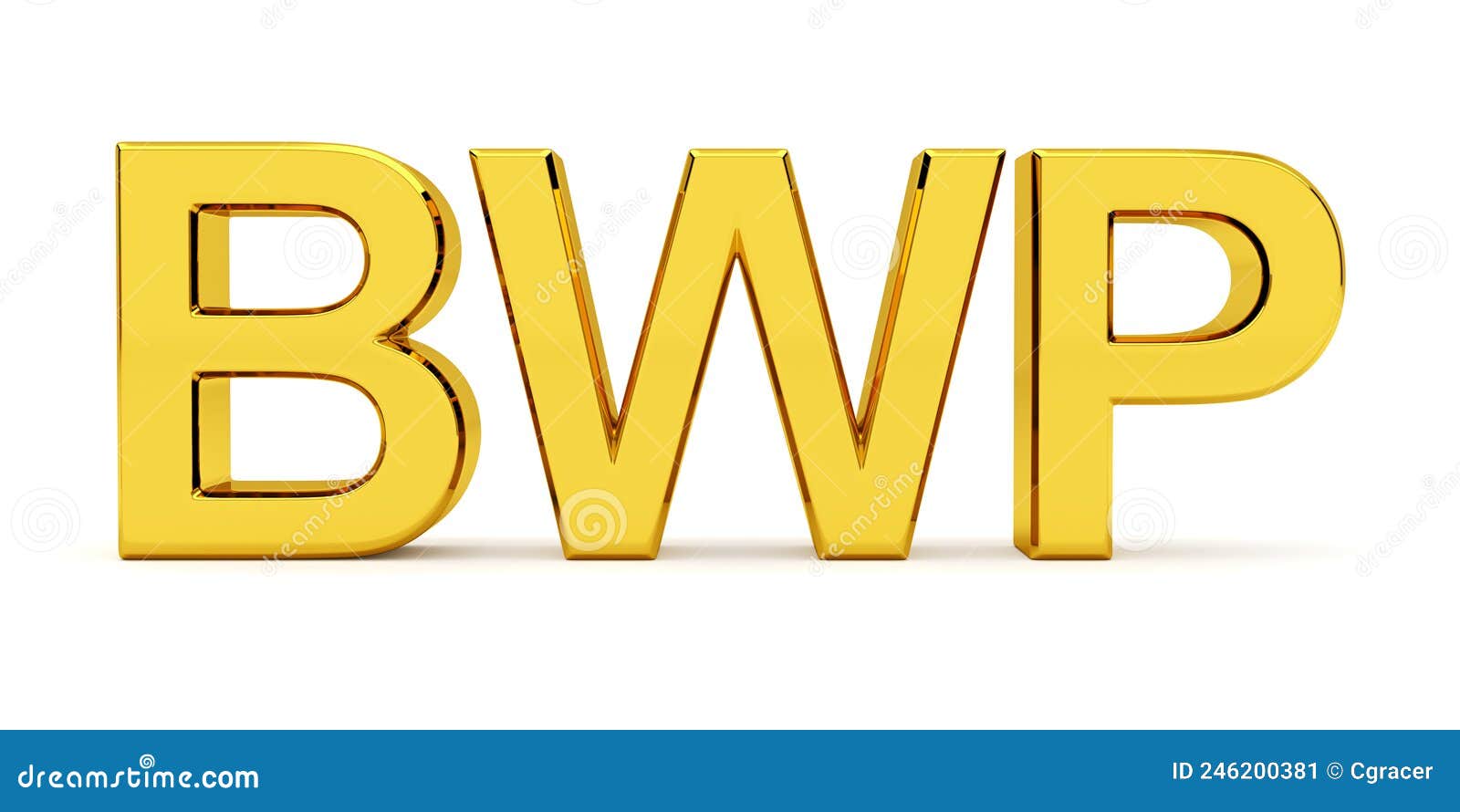 BWP Botswana Pula Currency Code Stock Illustration - Illustration of ...