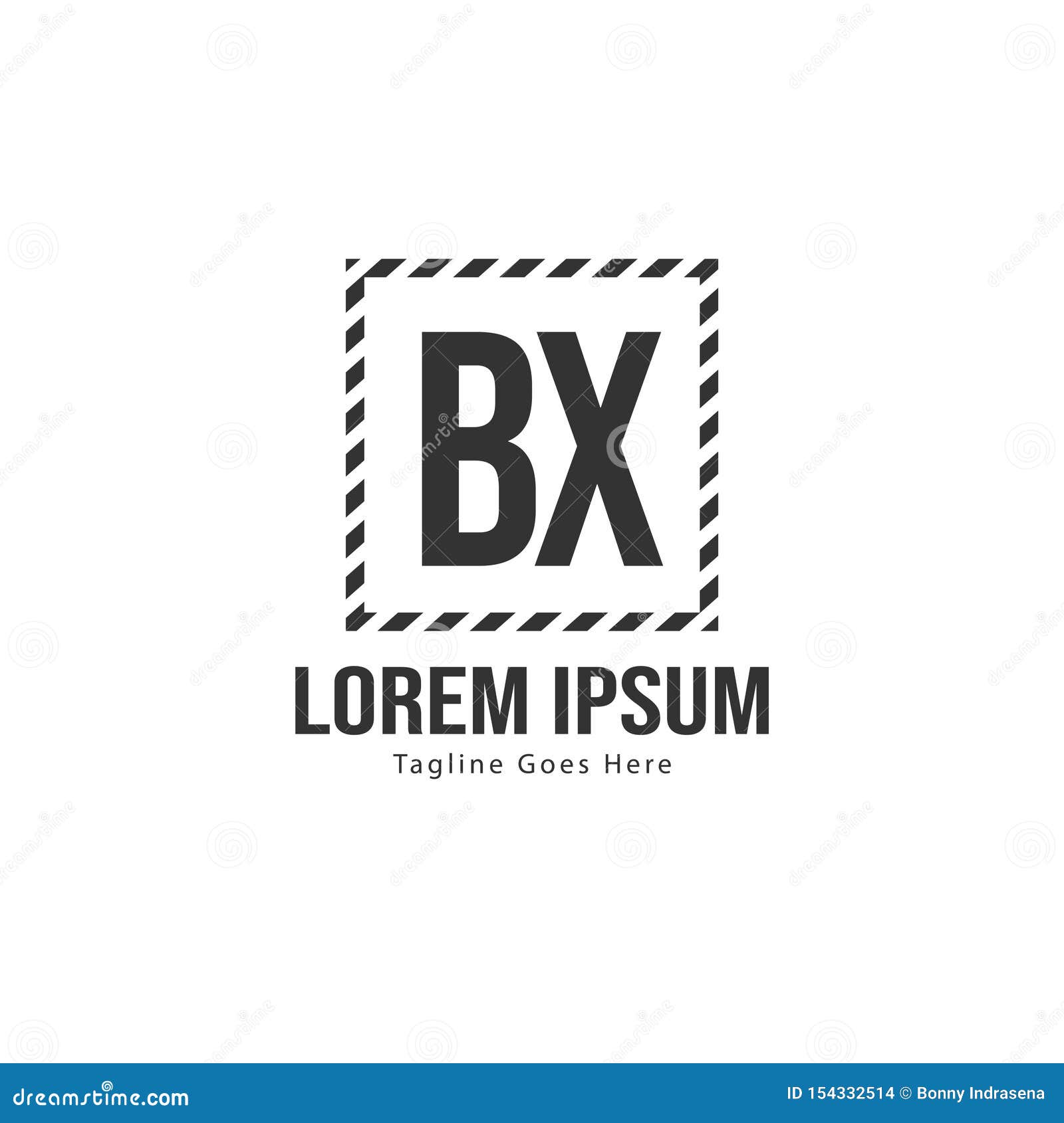 BX Letter Logo Design. Creative Modern BX Letters Icon Illustration ...