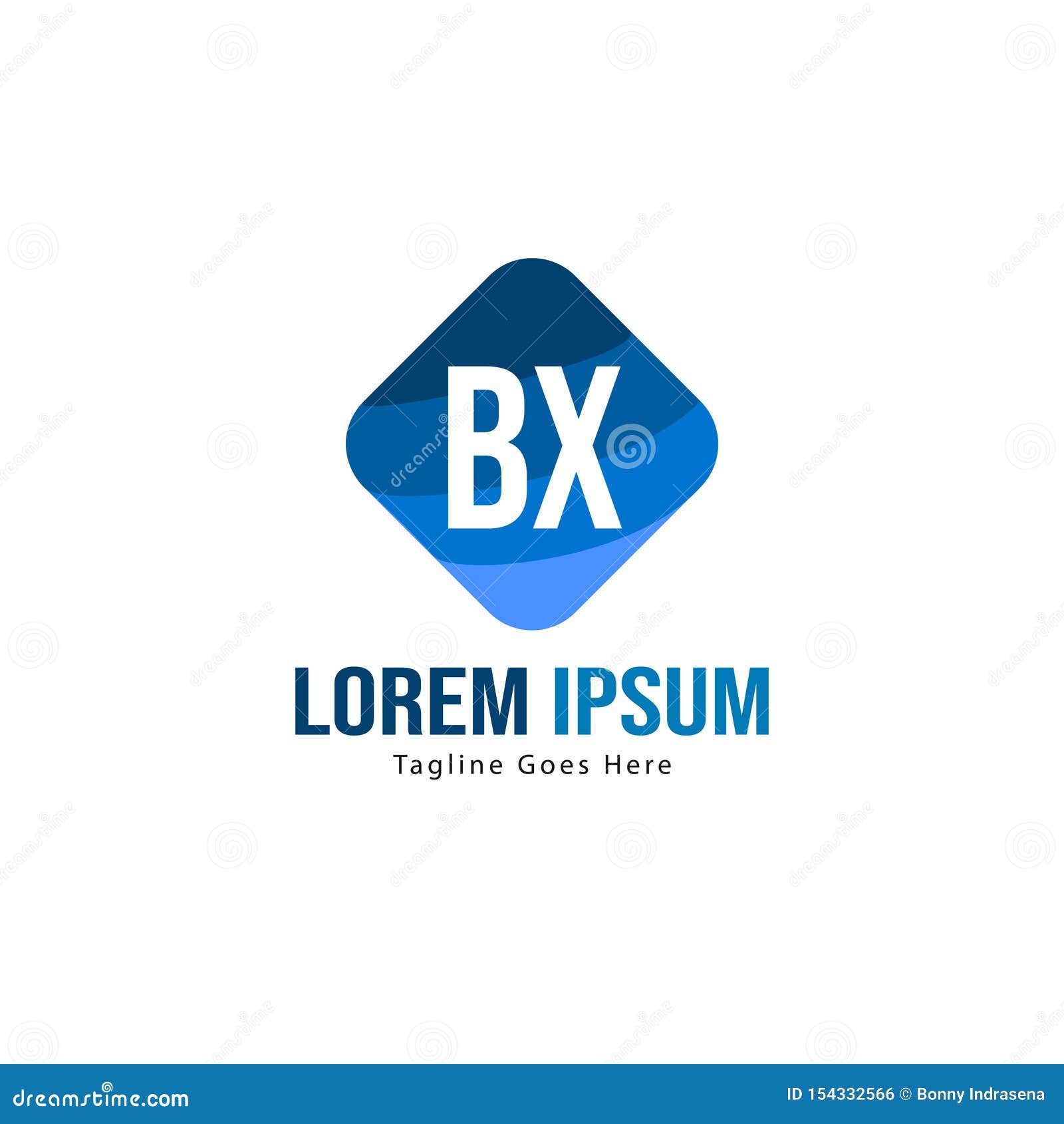 BX Letter Logo Design. Creative Modern BX Letters Icon Illustration ...