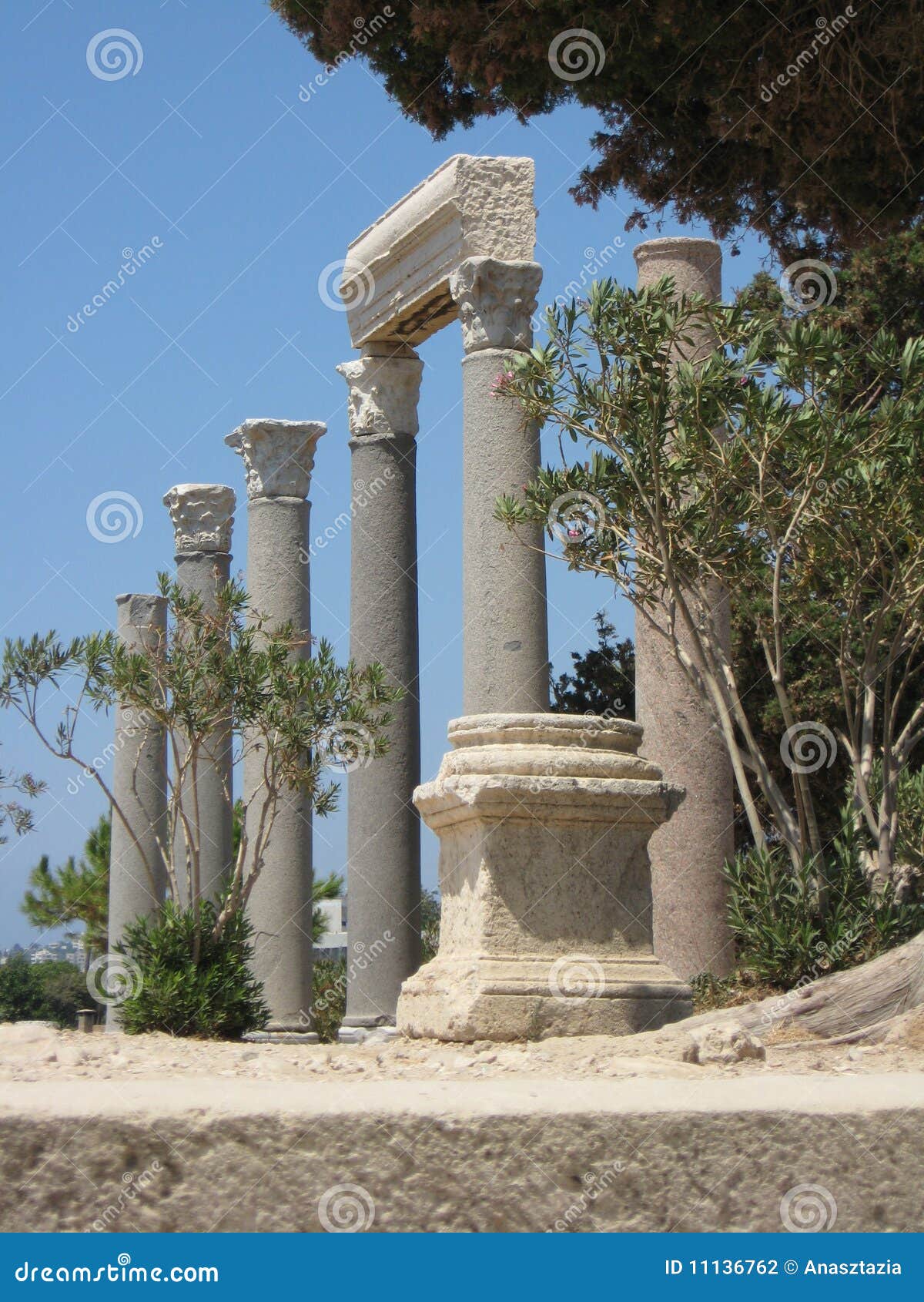 Byblos, Ancient ruins stock photo. Image of ruin, archeologist - 11136762
