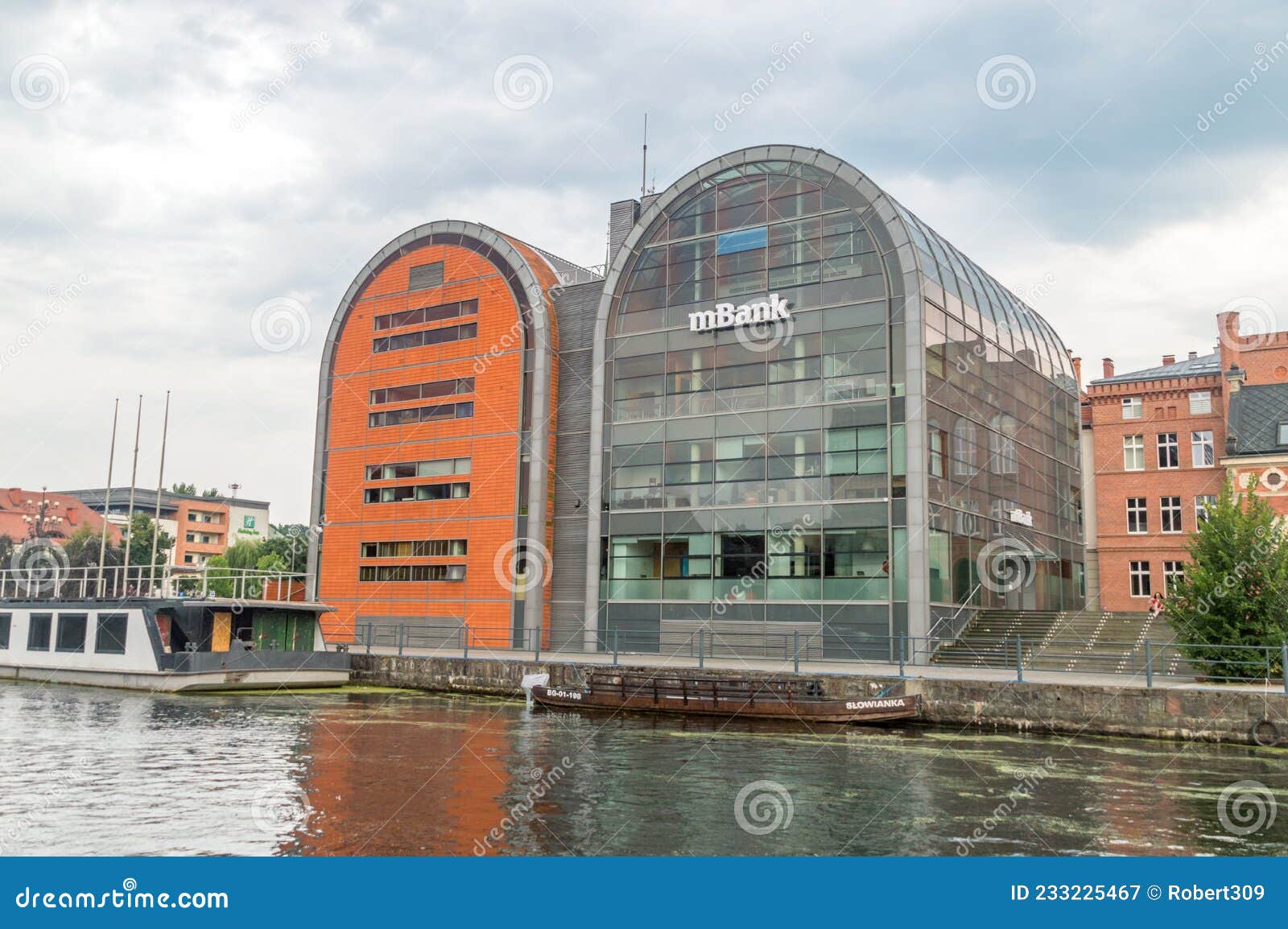 Headquarters of MBank in Bydgoszcz Editorial Photography - Image of ...