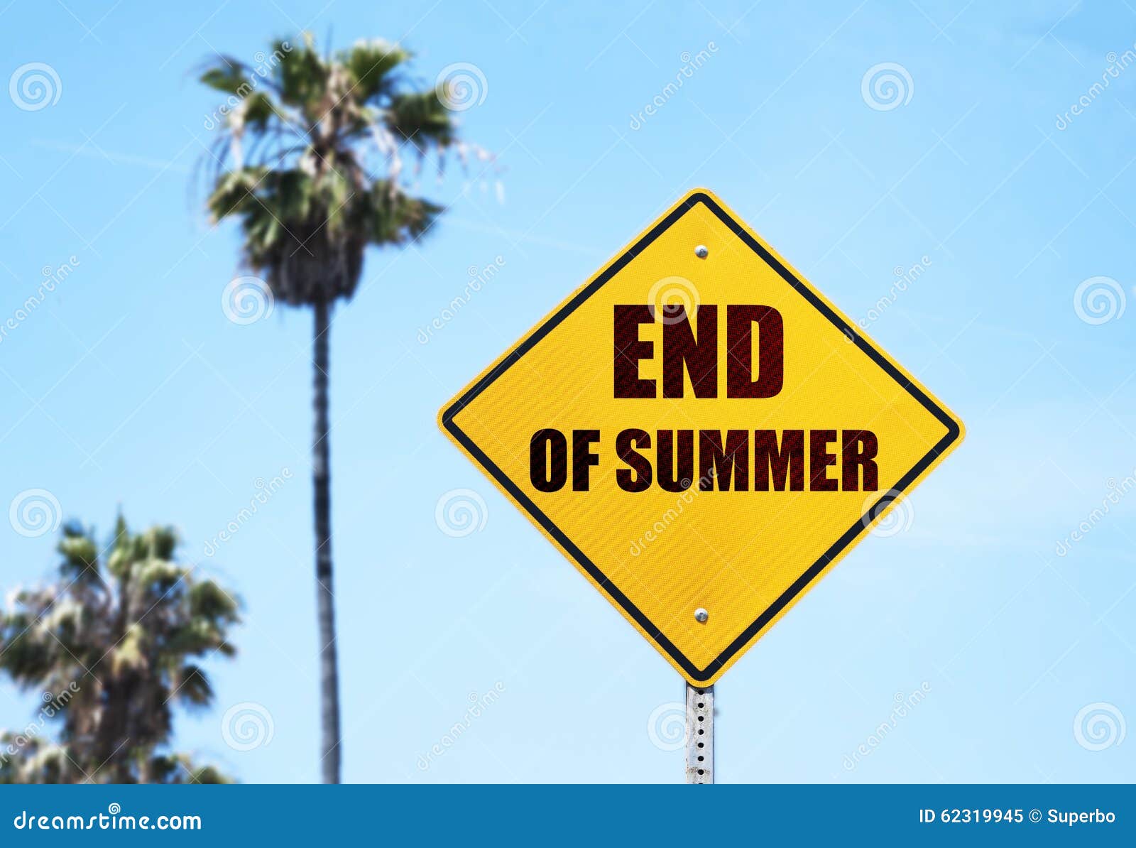 Bye Bye Summer stock image. Image of ocean, holidaymakers - 62319945