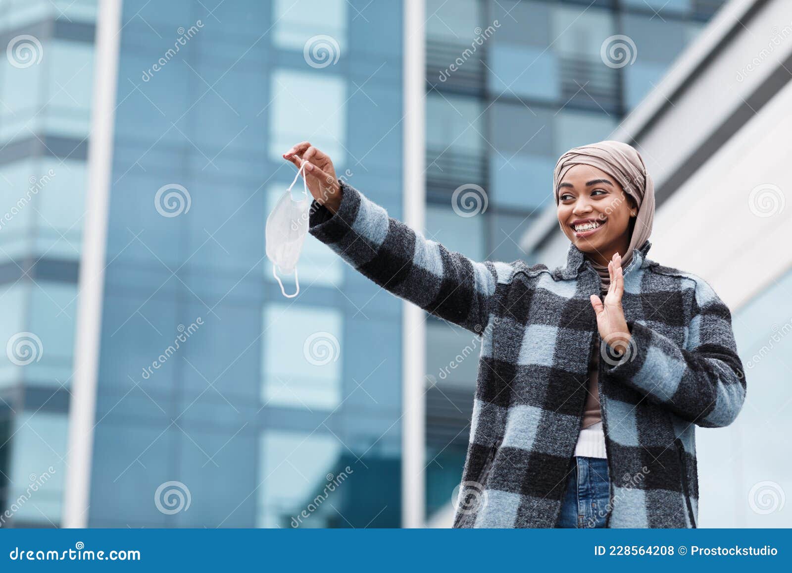 Bye-bye Virus, New Normal after Covid-19 Quarantine, Be Safe Stock ...