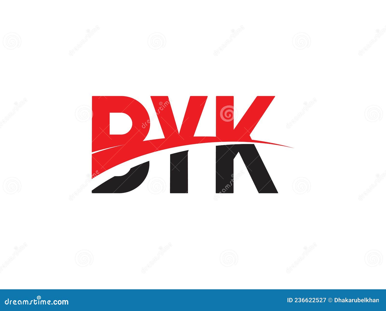 BYK Letter Initial Logo Design Vector Illustration Stock Vector ...