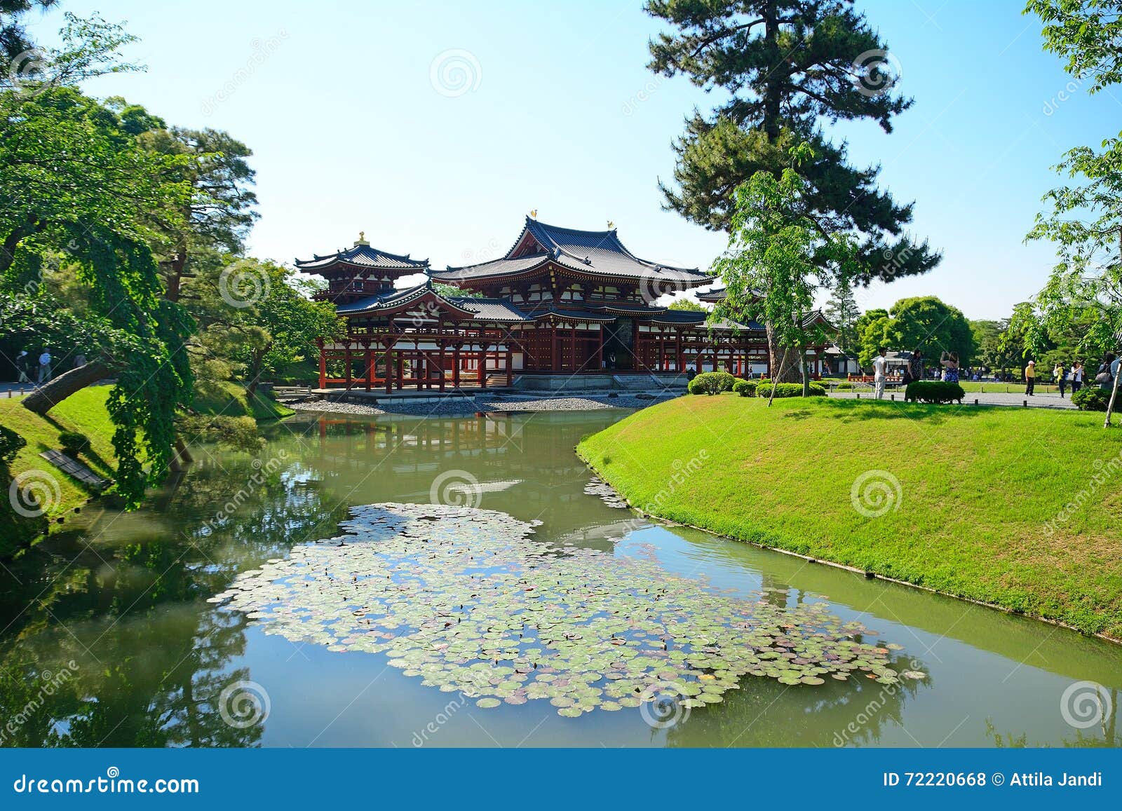 Byodo-in Buddhist Temple, Uji, Japan Editorial Stock Photo - Image of ...