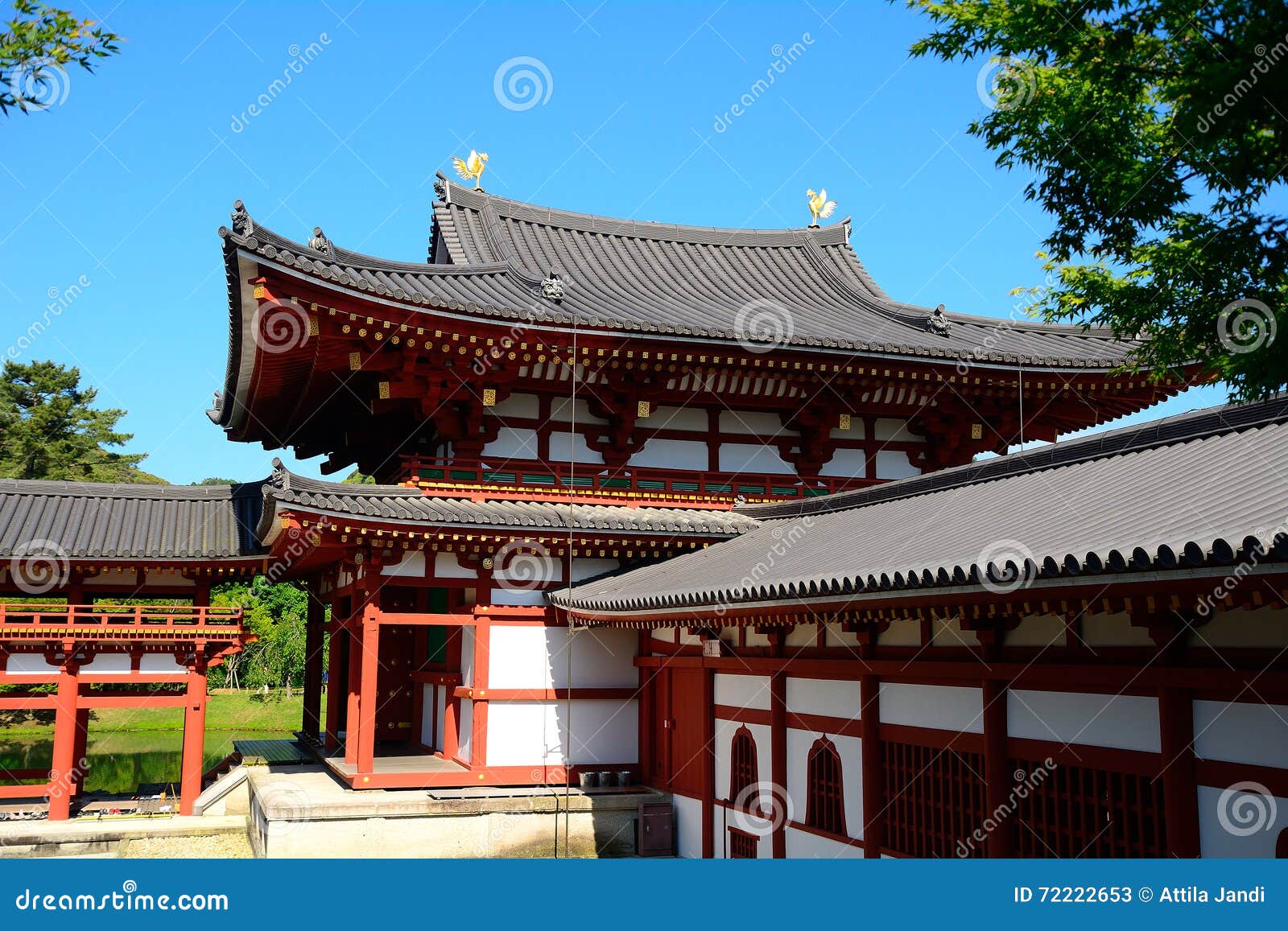 Byodo-in Buddhist Temple, Uji, Japan Stock Image - Image of heritage ...