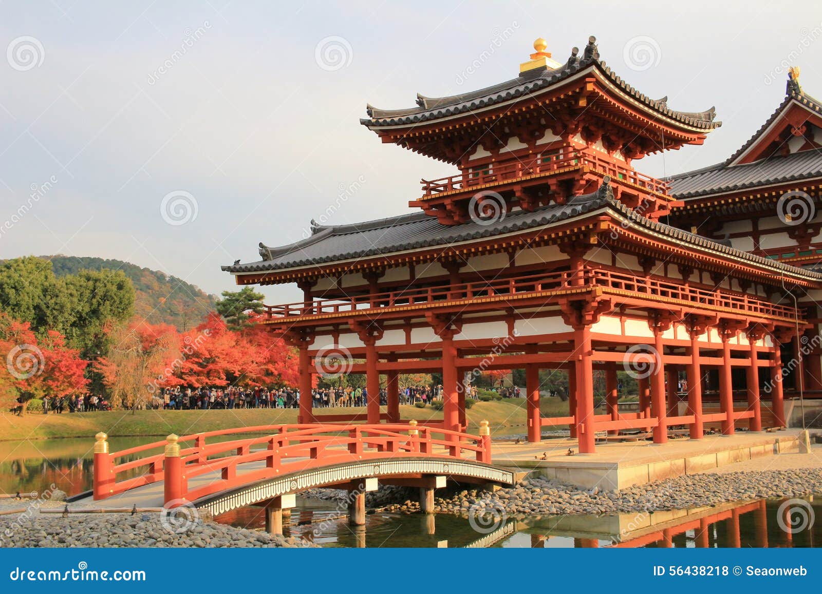 Byodo-in Temple stock photo. Image of buddha, historic - 56438218