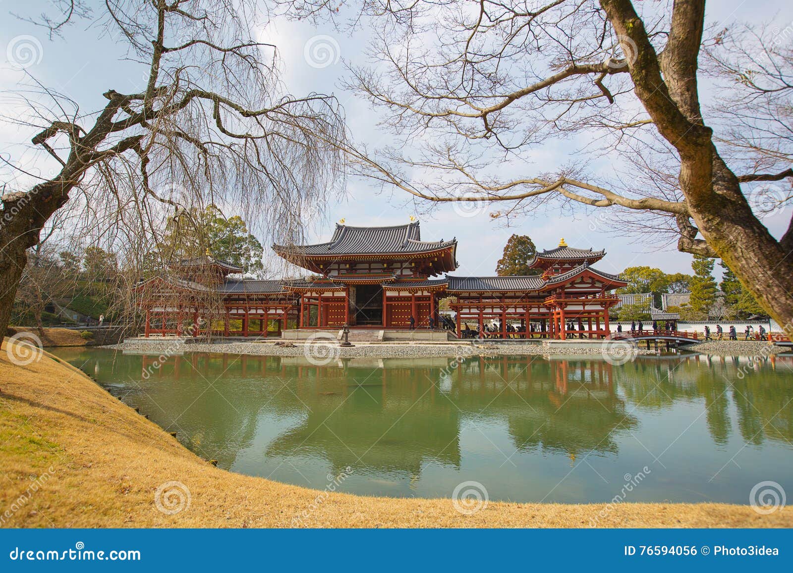 Byodo-in Temple. Japan. editorial photo. Image of emperor - 76594056