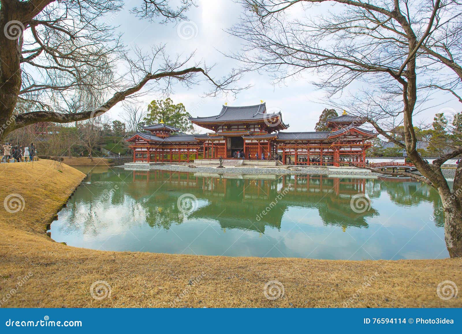 Byodo-in Temple. Japan. editorial stock image. Image of asia - 76594114