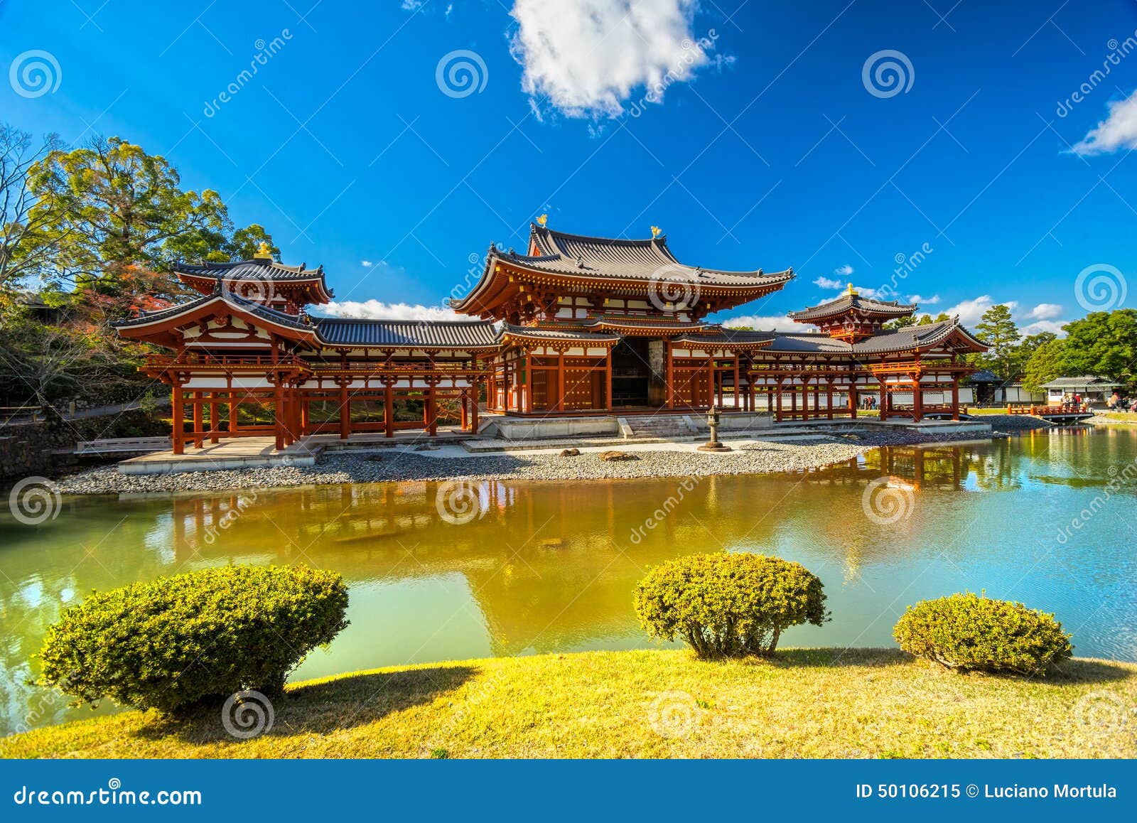 Byodo-in Temple. Kyoto stock image. Image of hall, japan - 50106215