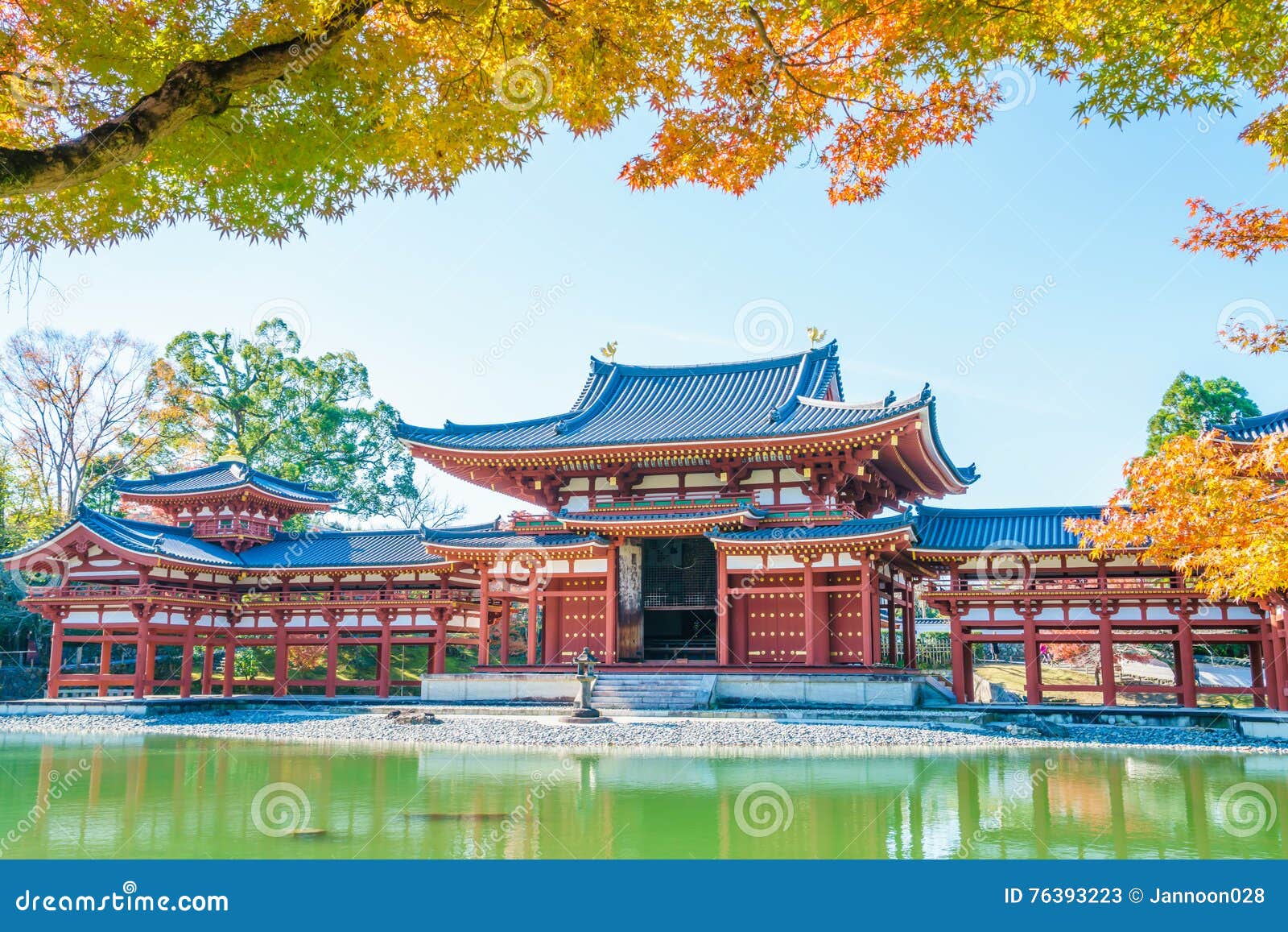 .Byodo-in Temple Kyoto, Japan Stock Image - Image of culture, asia ...