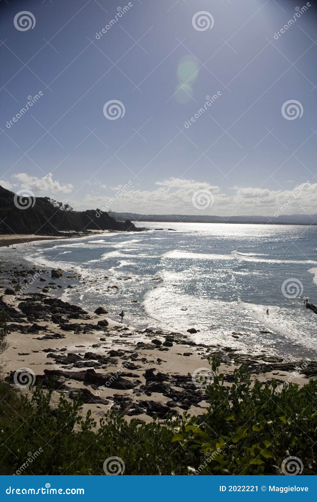 Byron bay stock image. Image of byron, ocean, landscape - 2022221
