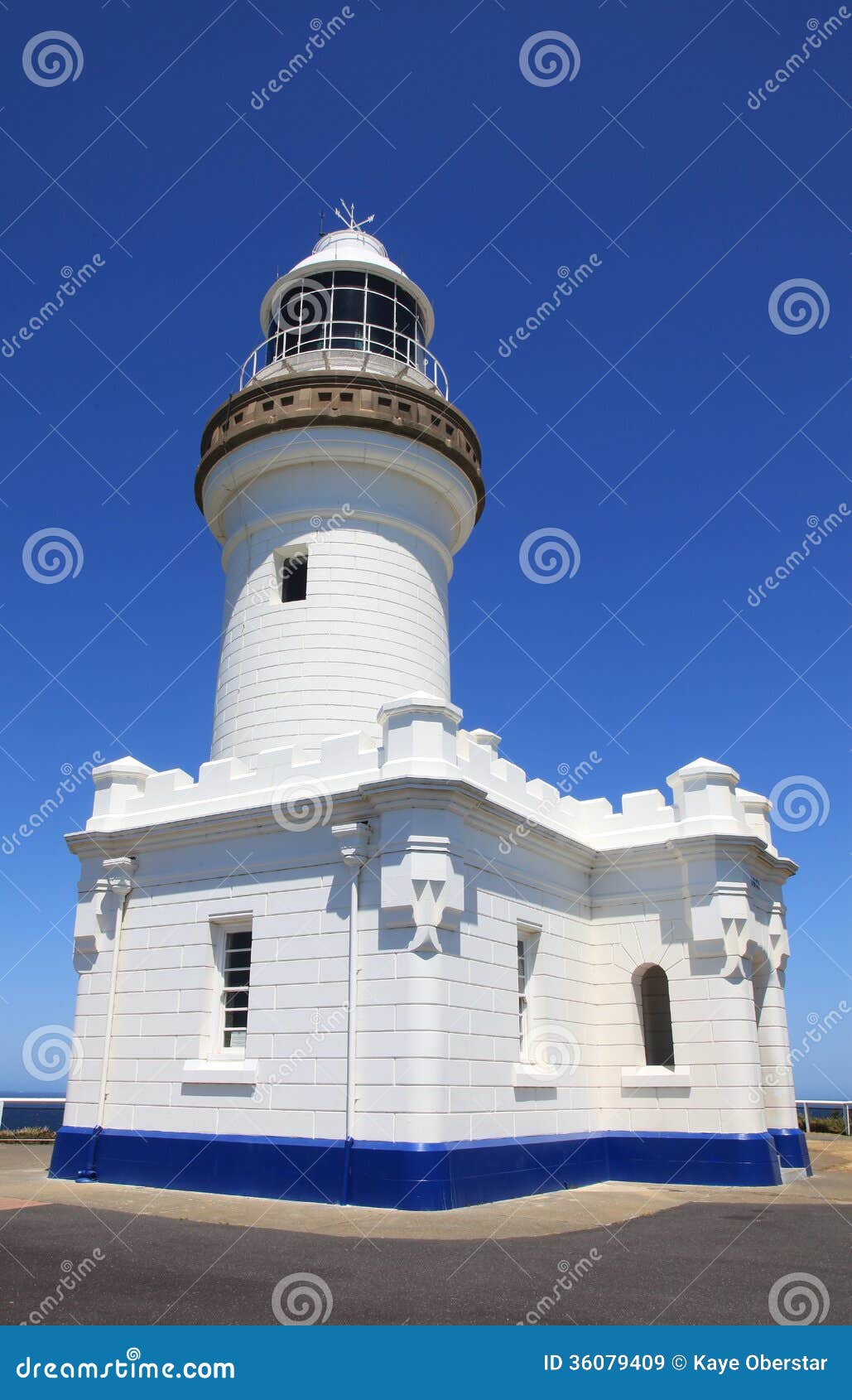 Byron Bay lighthouse stock image. Image of cape, skies - 36079409