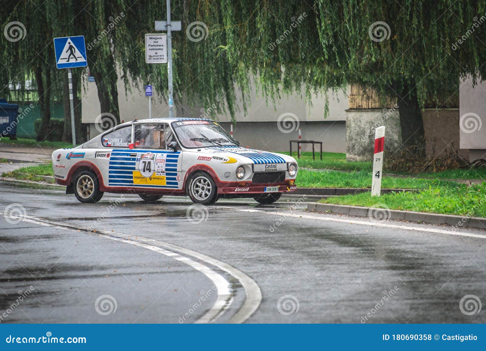 Bystrzyca Klodzka, Poland - October, 5, 2019: Czech`s Tomas Carbol And ... Bystrzyca Klodzka, Poland - October, 5, 2019: Czech`s Tomas Carbol And ...