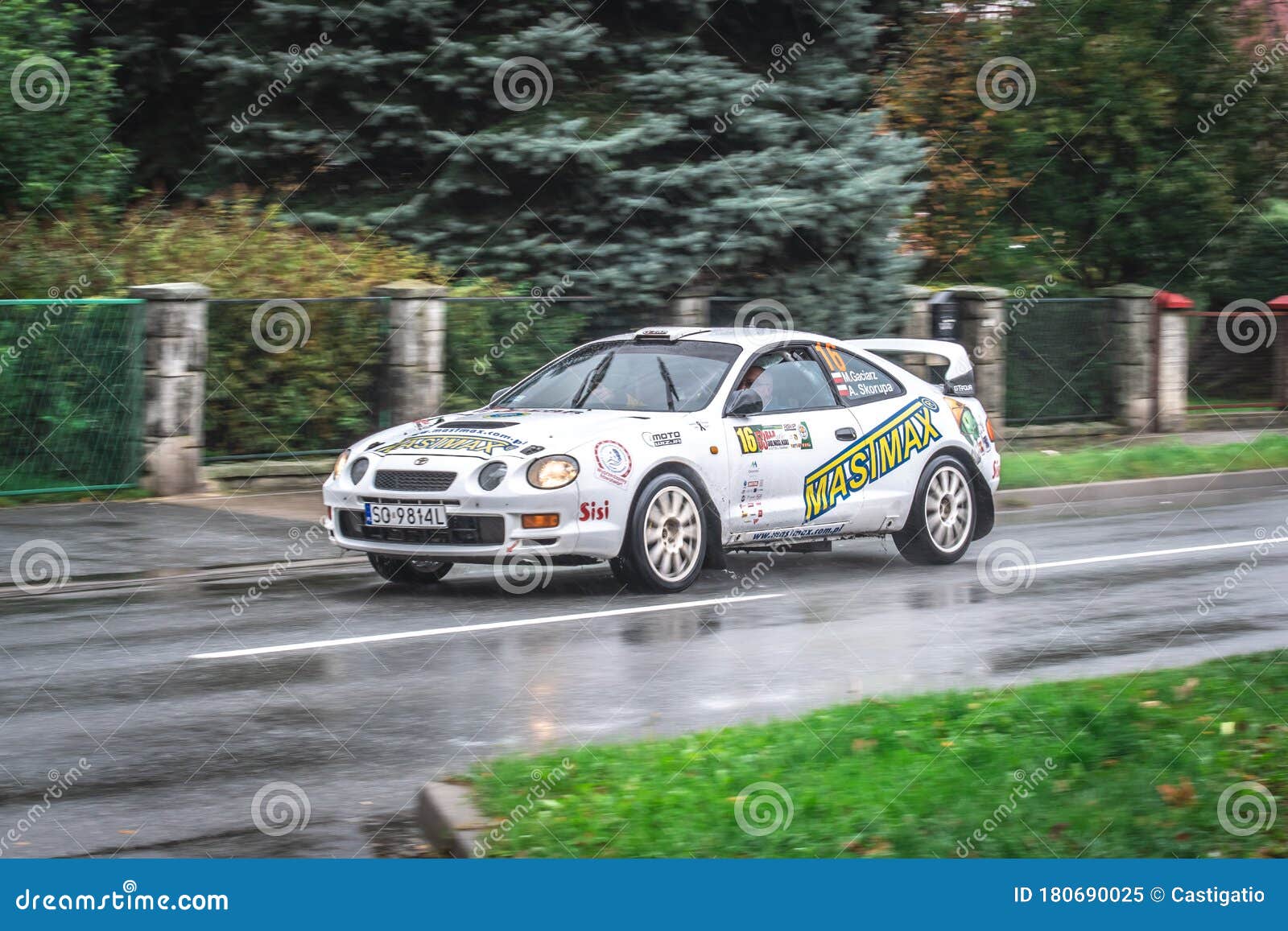 Bystrzyca Klodzka, Poland - October, 5, 2019: Czech`s Tomas Carbol And ... Bystrzyca Klodzka, Poland - October, 5, 2019: Czech`s Tomas Carbol And ...