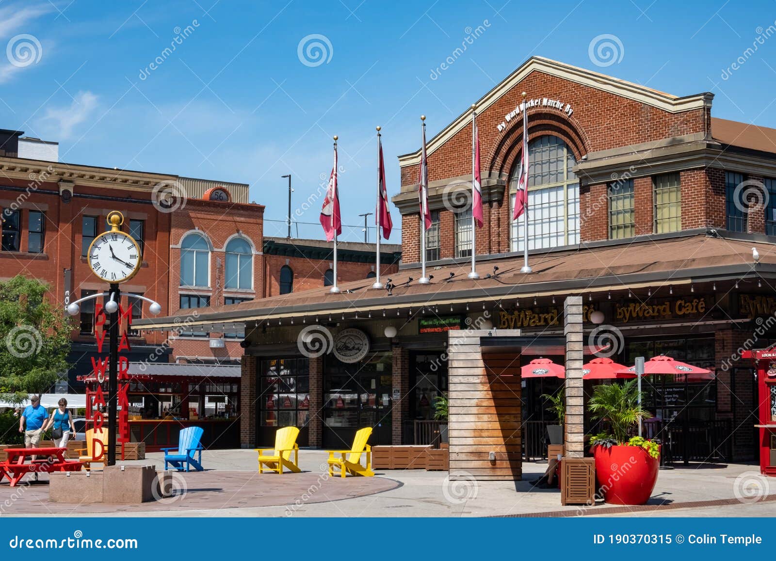 The ByWard Market in Ottawa Editorial Image - Image of flags, chocolate ...