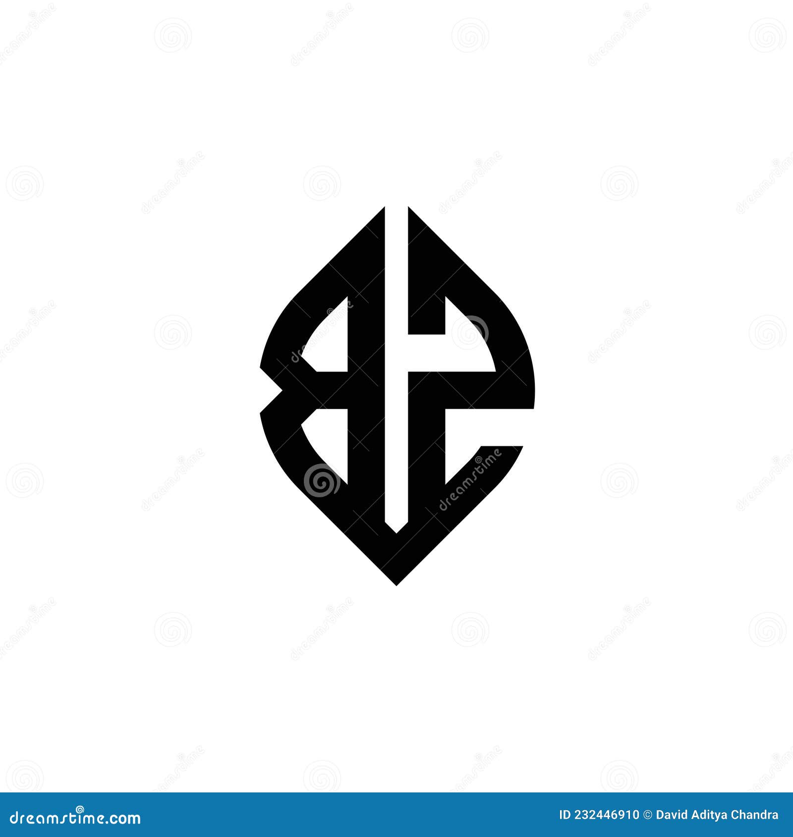 BZ Logo Monogram Geometric Shape Style Stock Vector - Illustration of ...