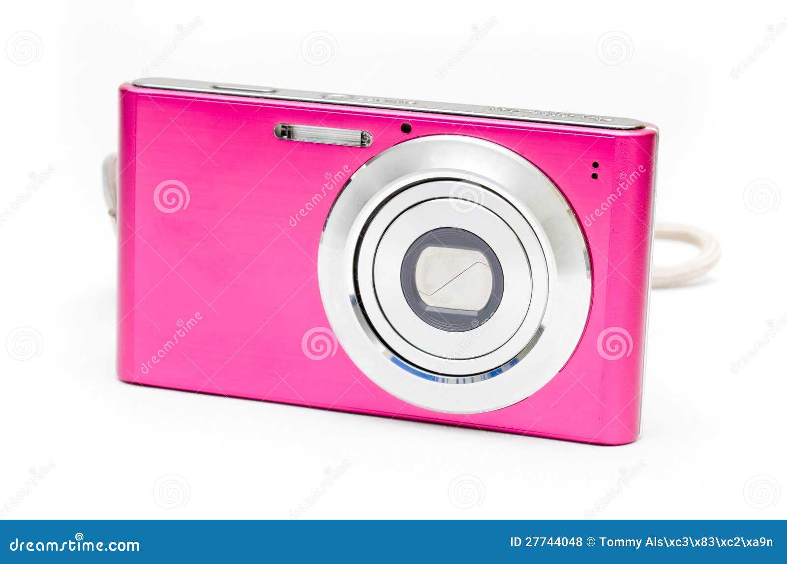 Cámara rosada foto de archivo. Imagen de aislado, equipo - 27744048