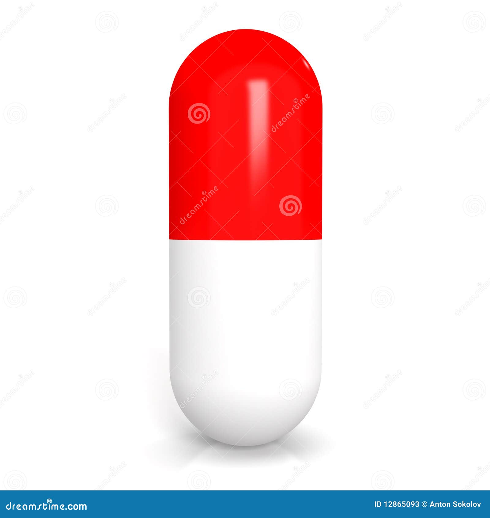 Cápsula de la medicina imagen de archivo. Imagen de blanco - 12865093