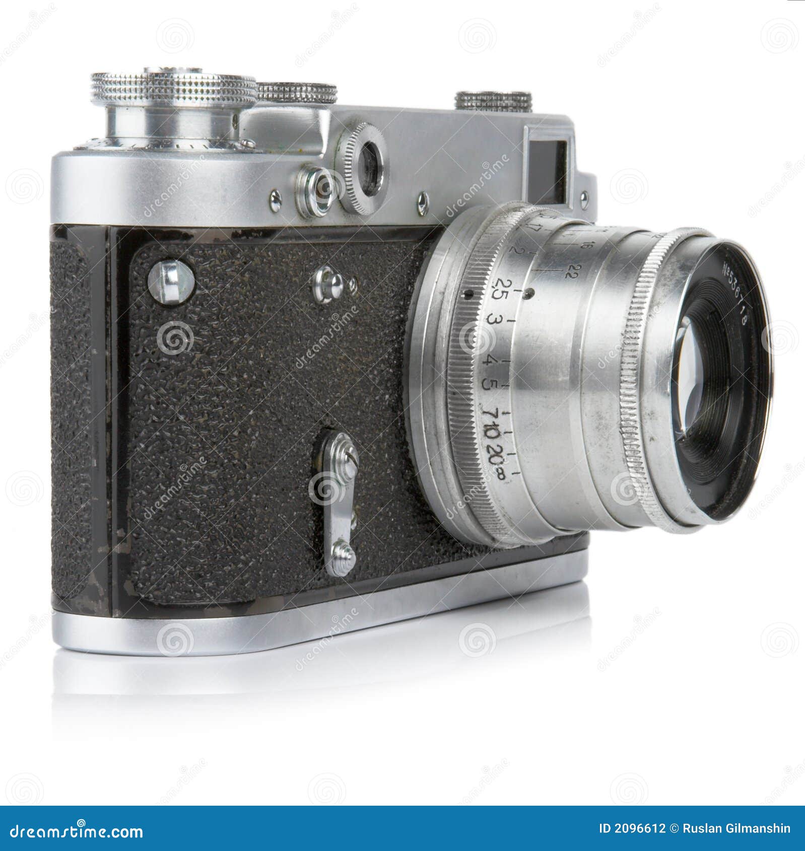 Câmera Do Clássico 35mm. FED-2. Foto de Stock - Imagem de localizador ...