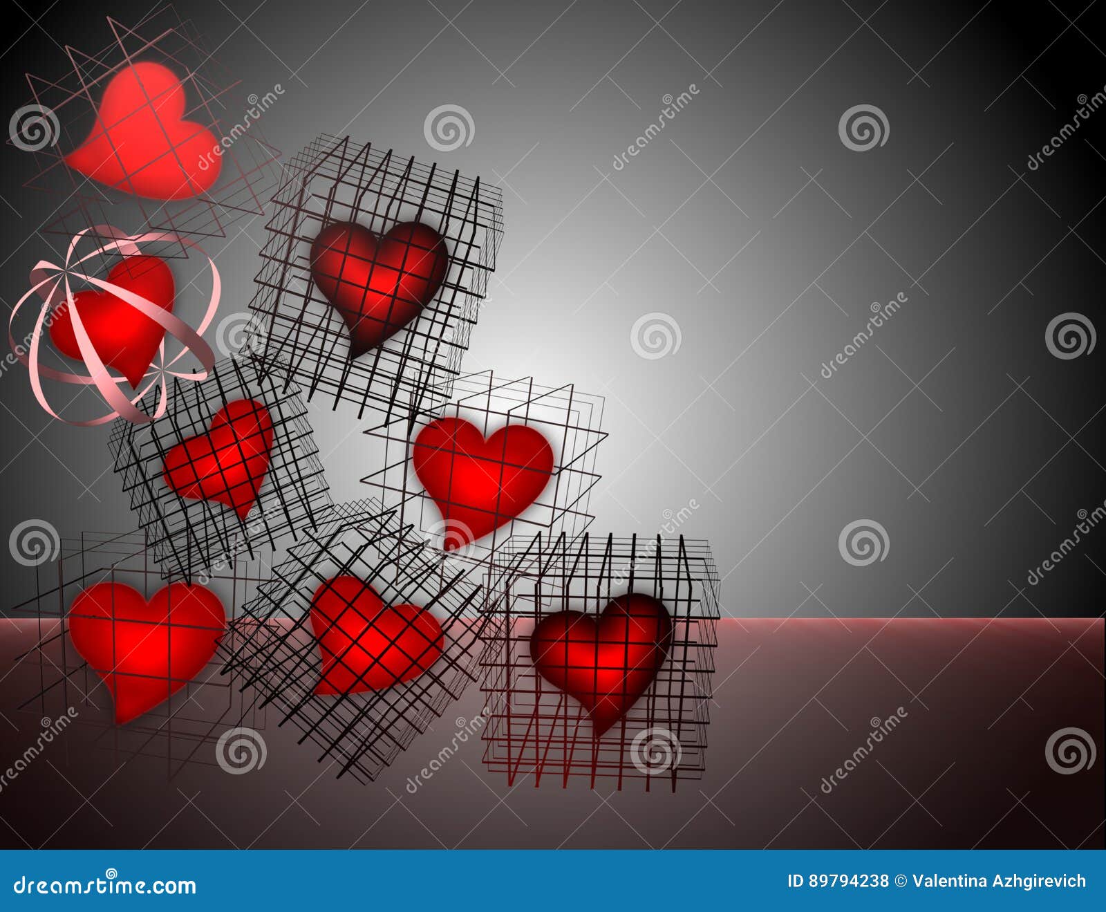 Células del corazón stock de ilustración. Ilustración de brillo - 89794238