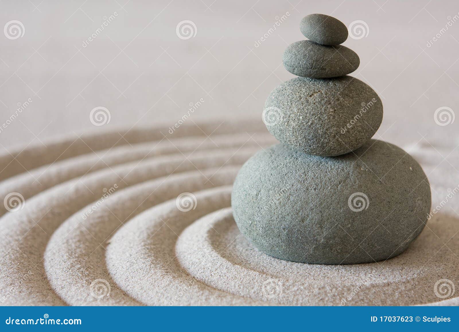 Círculo do zen imagem de stock. Imagem de profundidade - 17037623
