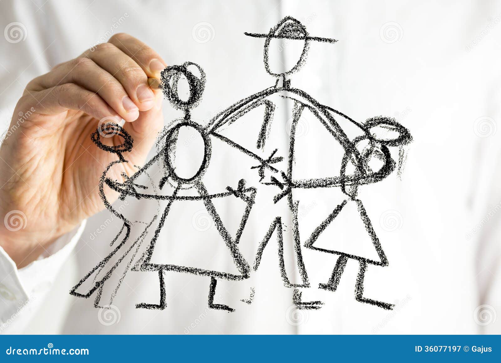 Círculo familiar imagen de archivo. Imagen de emocional - 36077197