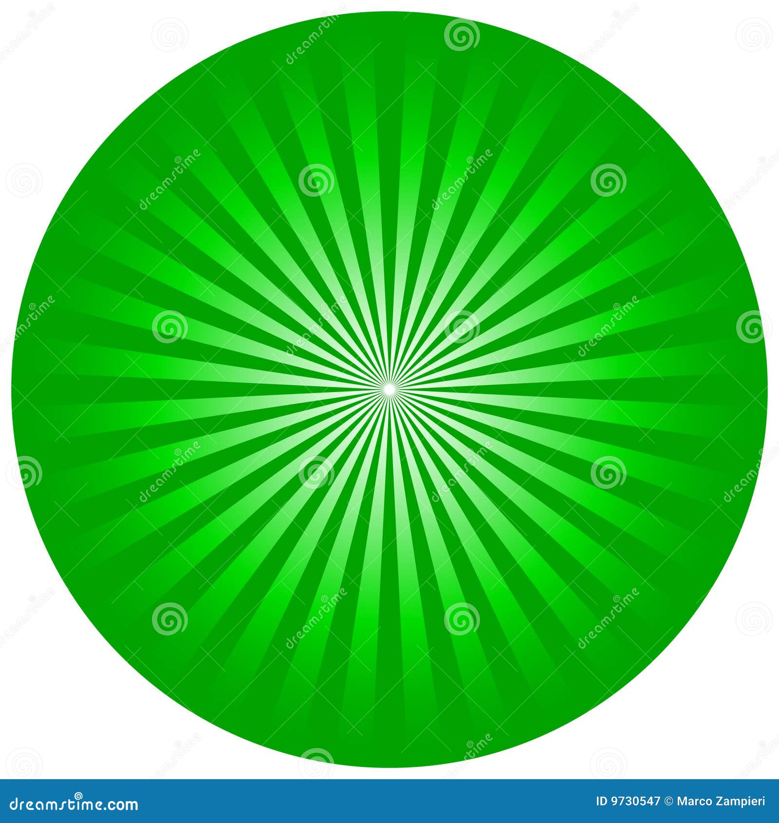 Círculo verde ilustración del vector. Ilustración de ornamento - 9730547