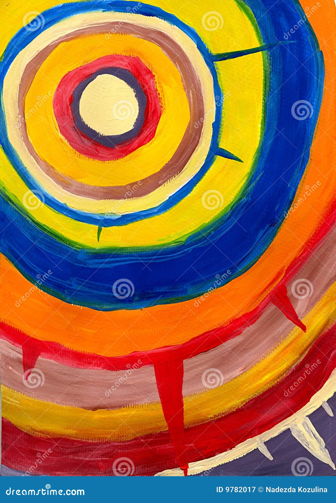 Círculos abstractos stock de ilustración. Ilustración de centrado - 9782017