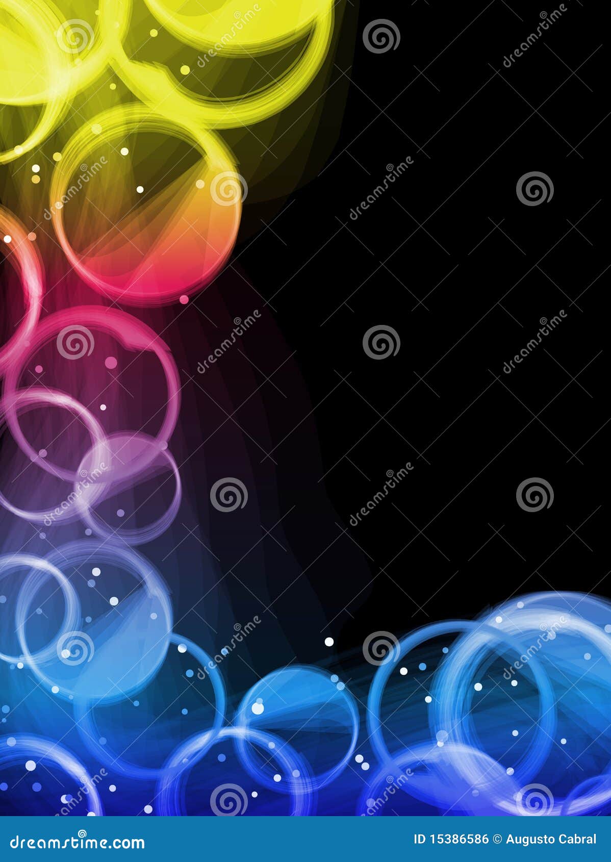 Círculos Coloridos Abstractos Ilustración del Vector - Ilustración de ...