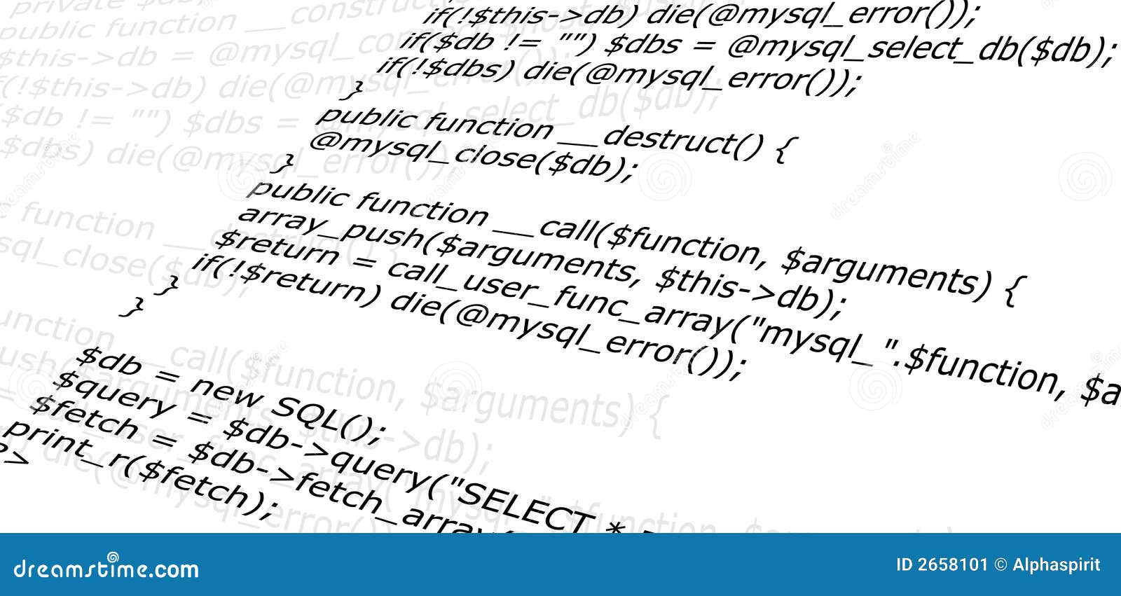 Código Fonte De Programação Do Web Ilustração Stock - Ilustração de ...