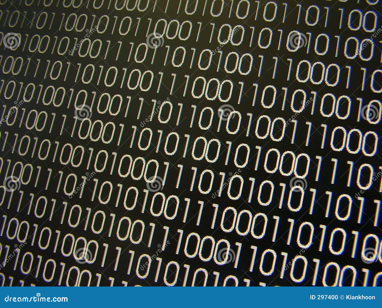 Códigos binarios stock de ilustración. Ilustración de acceso - 297400