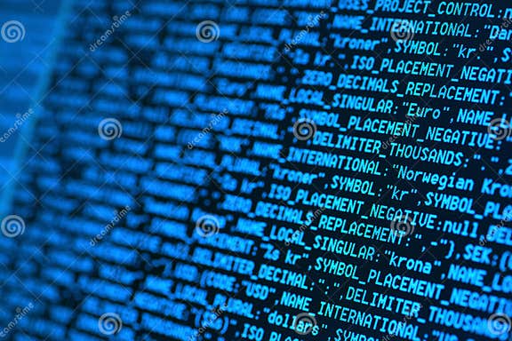 Códigos do HTML imagem de stock. Imagem de dados, desenvolvimento ...