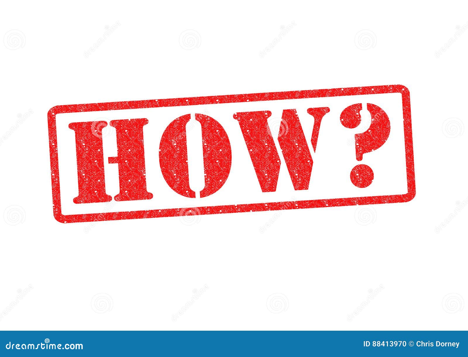 ¿CÓMO? stock de ilustración. Ilustración de investigue - 88413970