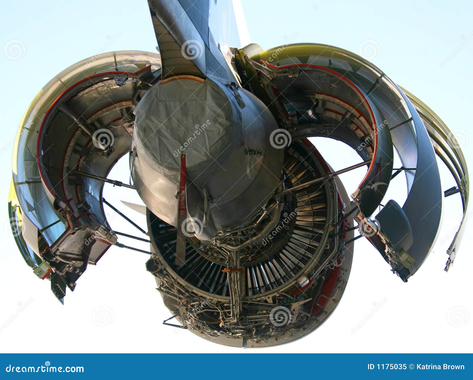 C-17 Military Aircraft Engine Stock Image - Image of fuel, shipping ...