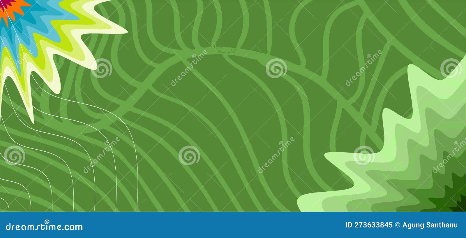 Mosaic of Curves and Wavy Lines Texture Background. Abstract Background ...