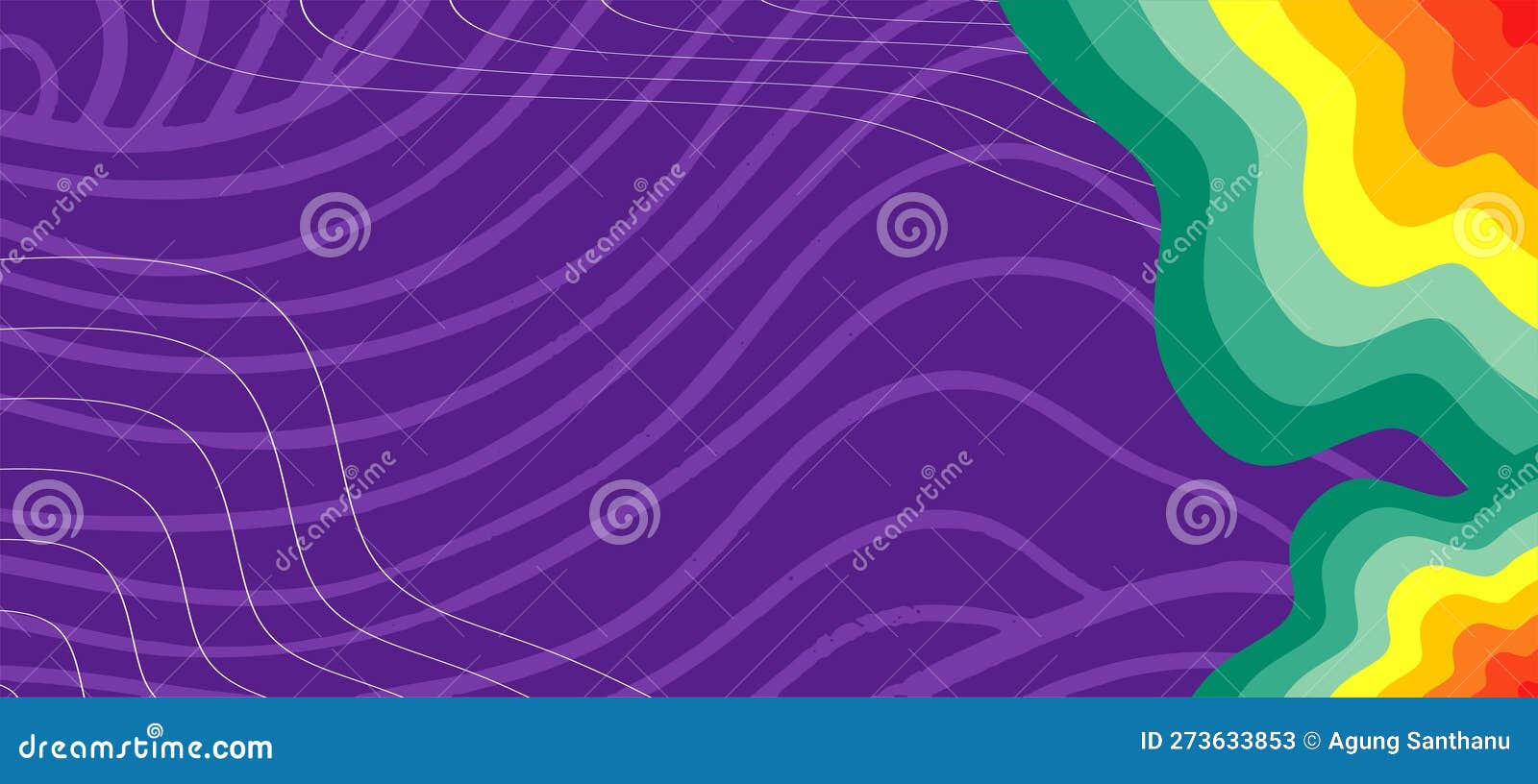 Mosaic of Curves and Wavy Lines Texture Background. Abstract Background ...