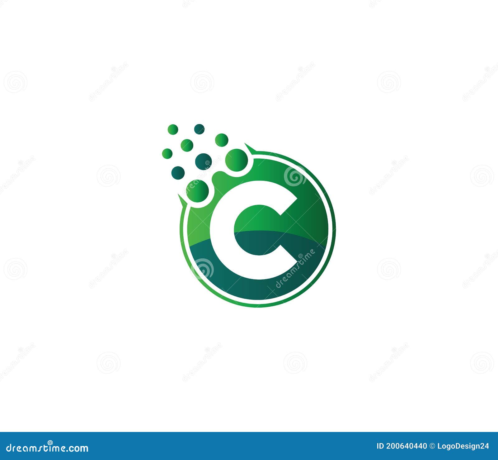 C Alphabet Modern Lab Logo Design Concept Stock Vector - Illustration ...