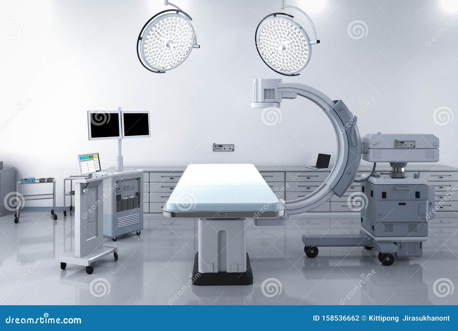 C-Arm scanapparaat stock illustratie. Illustration of straal - 158536662
