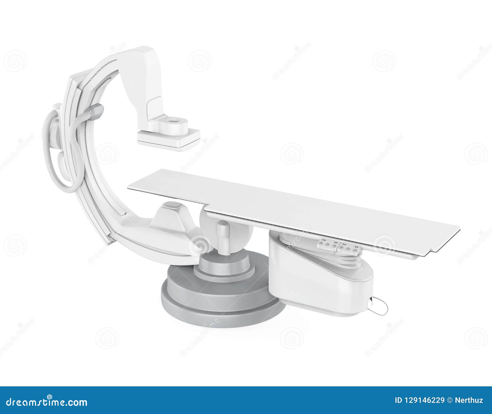X-ray Machine And MRI Scanner For Scanning Human Body. Doctor Checking ...