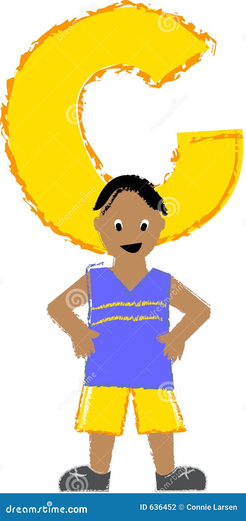 C Boy/eps stock vector. Illustration of design, icon, clipart - 636452