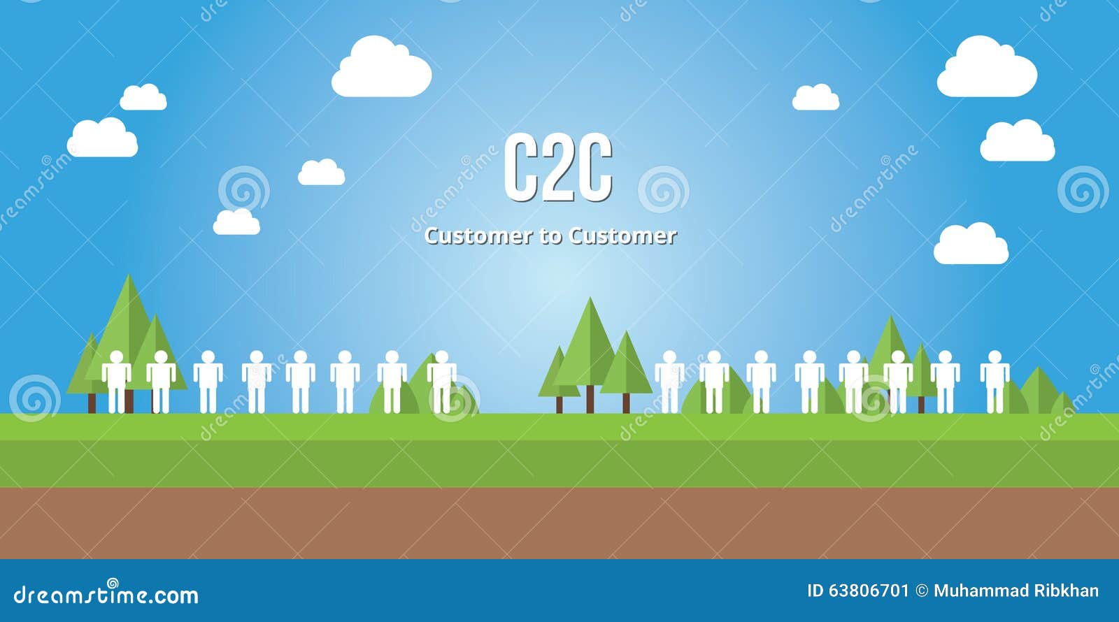 C2c Customer To Consumer with People Stock Vector - Illustration of ... C2c Customer To Consumer with People Stock Vector - Illustration of ...