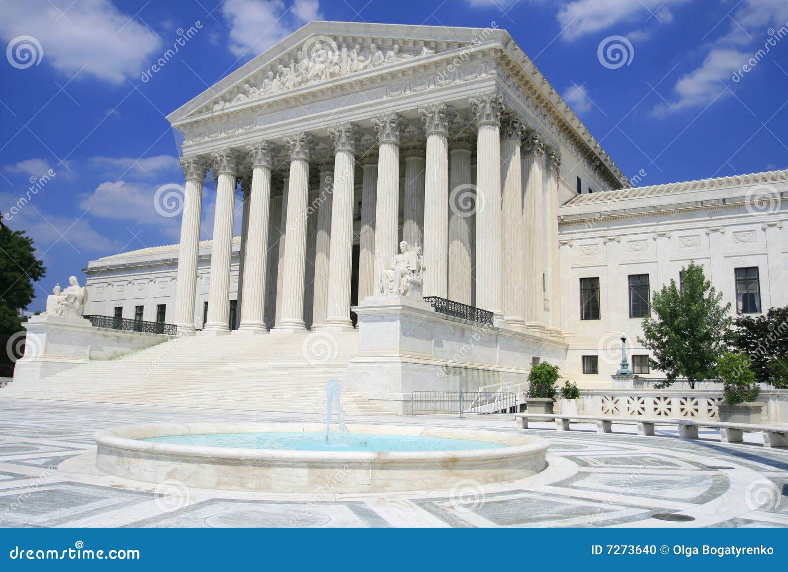 C.C De Cour Supreme Nous Washington Photo stock - Image du tourisme ...