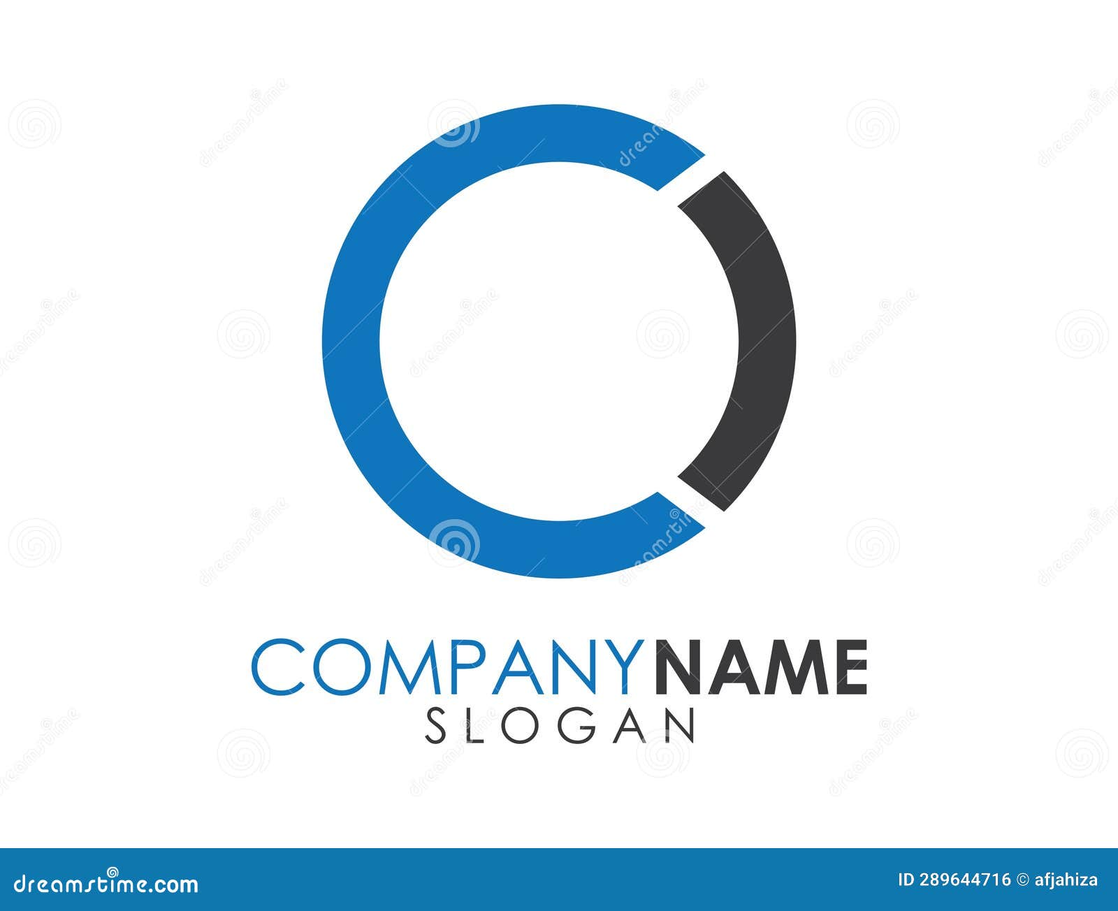 C circle font logo 1 stock illustration. Illustration of corporation ...