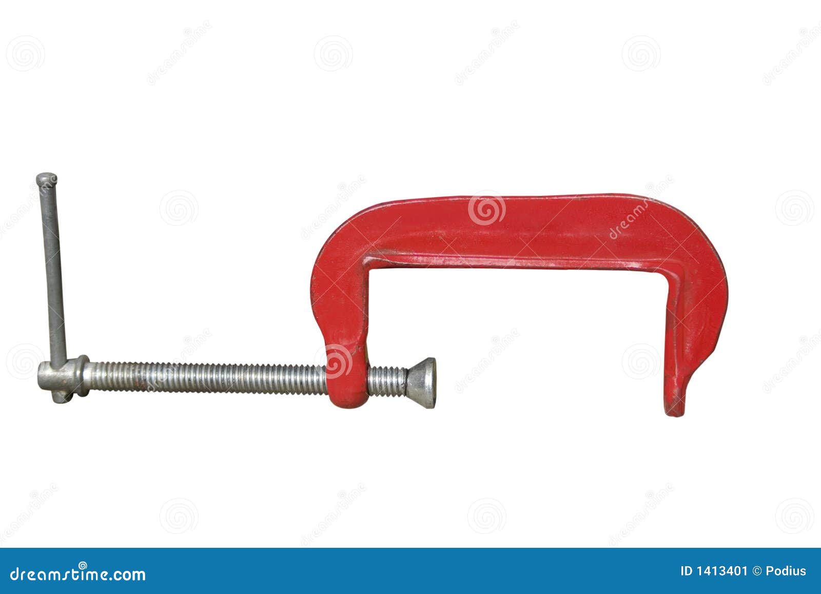 C-clamp stock image. Image of stress, hardware, steel - 1413401