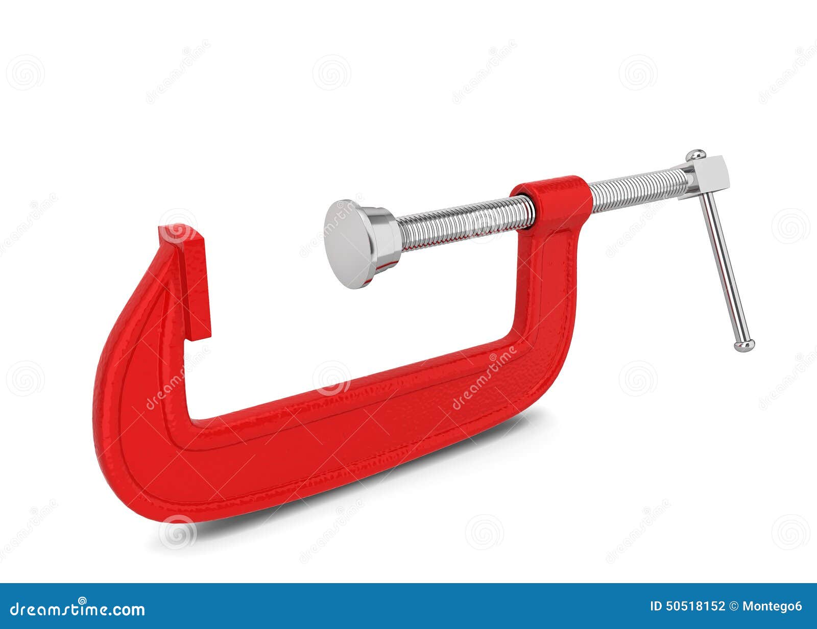 C clamp stock illustration. Illustration of place, industry - 50518152