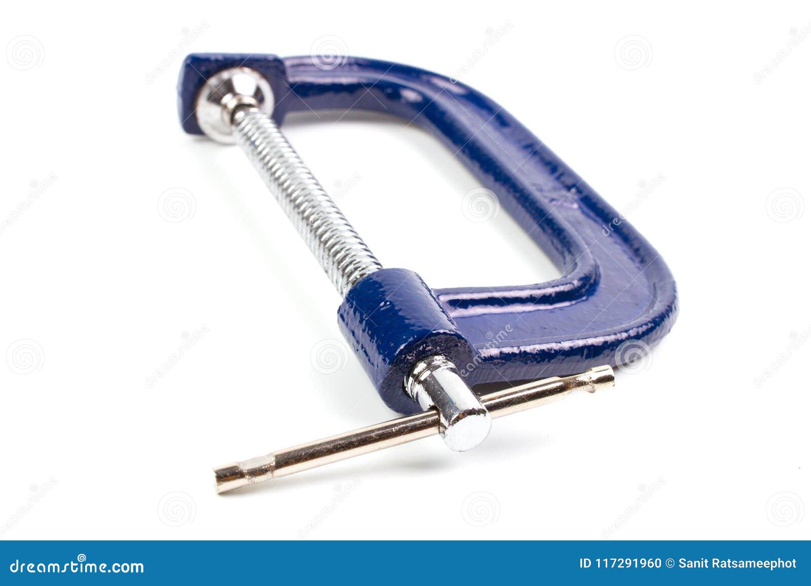 C De Klem of G Klemmen 4 Duim Vast Stock Foto - Image of compressie ...