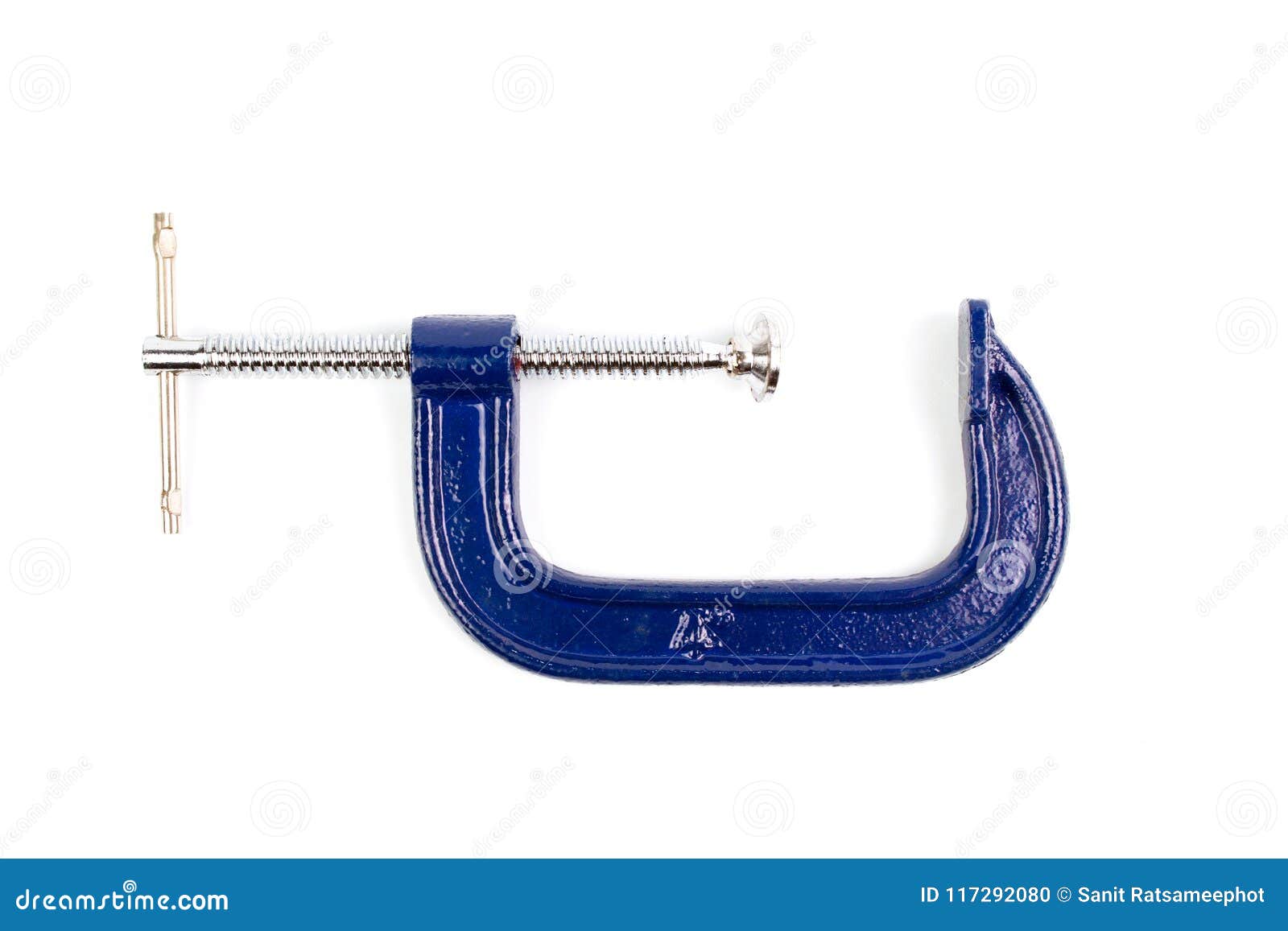 C De Klem of G Klemmen 4 Duim Vast Stock Foto - Image of samendrukking ...